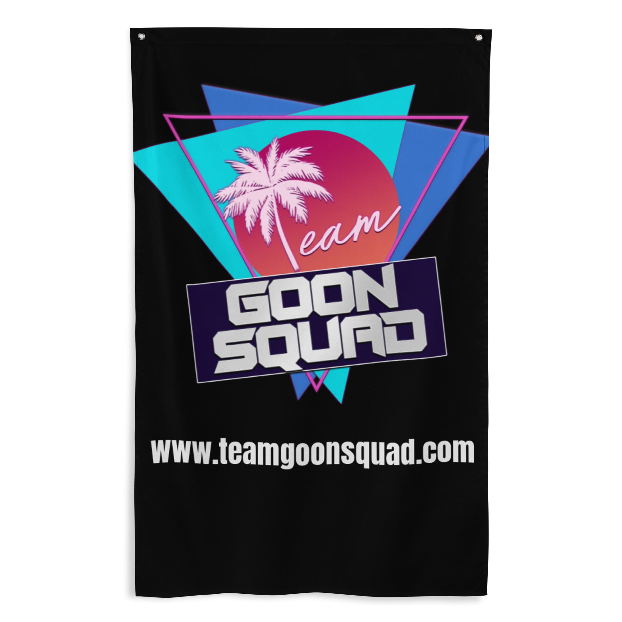 TGS Vice One Sided Vertical Flag – Team Goon Squad